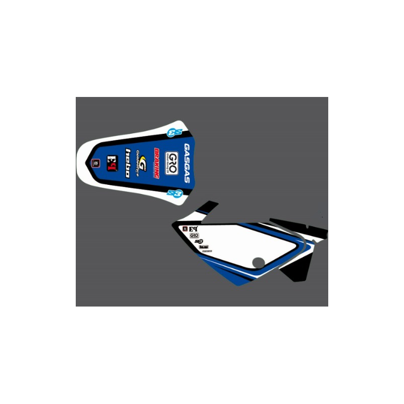 FULL STICKER KIT GAS GAS EC (2001-2006) BLUE