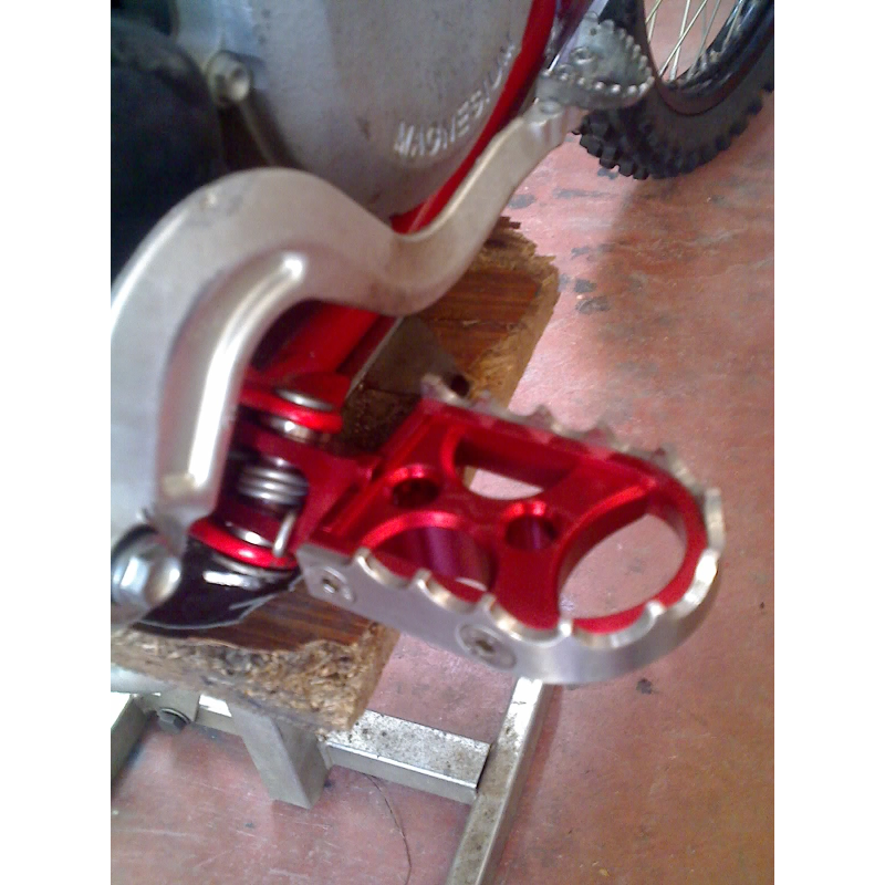 PEDANE IN ERGAL MAGGIORATE GAS GAS / FANTIC ENDURO (01-20)